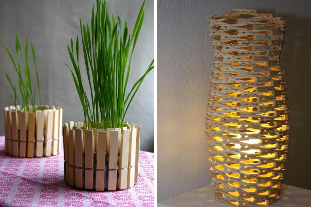 Comment réutiliser les pinces à linge de manière créative : voici de ...